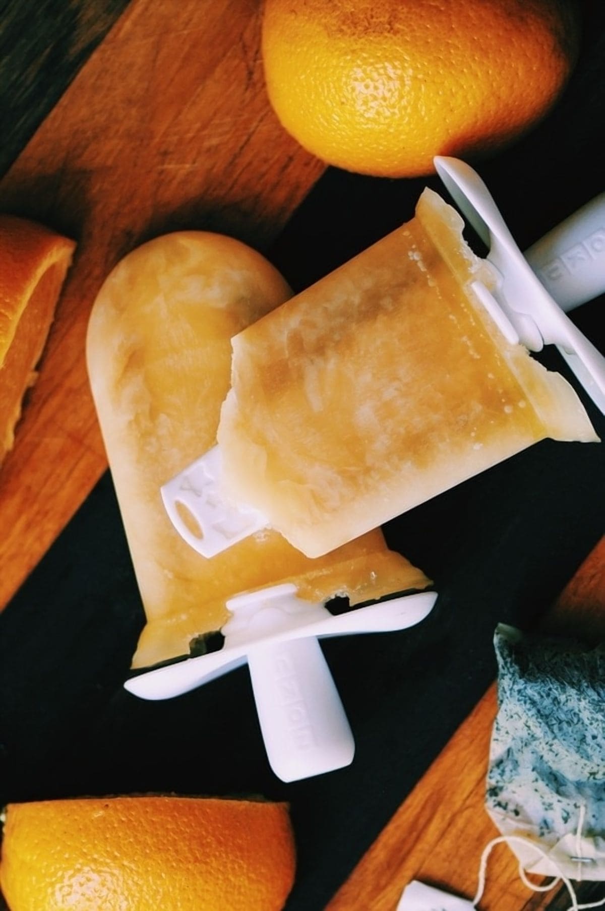 Orange Nettle Popsicles