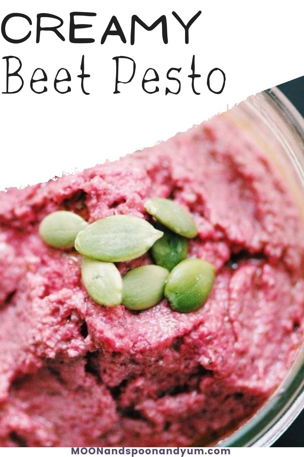 Beet Pesto Recipe - MOON and spoon and yum