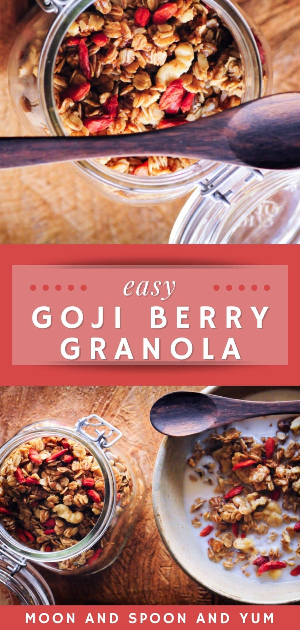 Goji Berry Granola with Maple and Walnut
