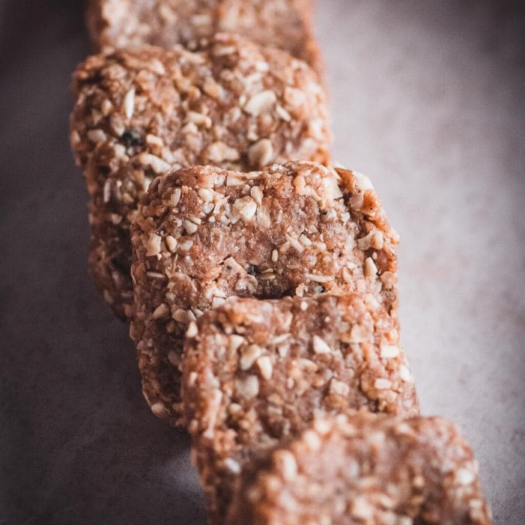 No Bake Super Seed Cinnamon Maca Energy Bars