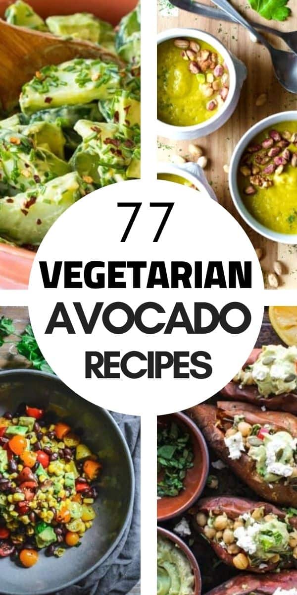 77+ Amazing Vegetarian Avocado Recipes