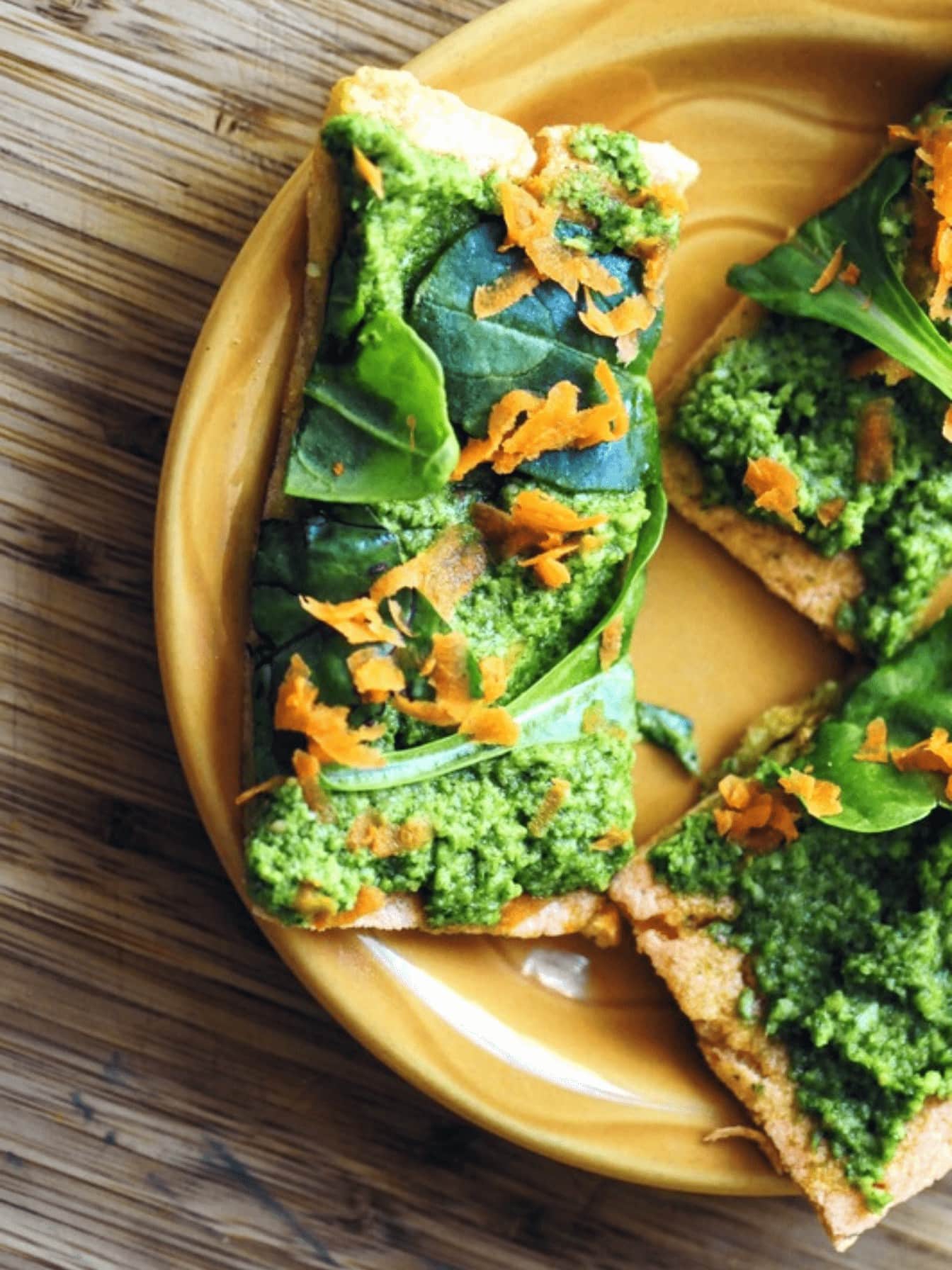 Red Lentil Flatbread Pizza Crust