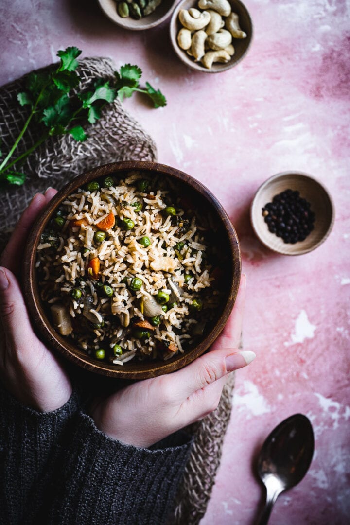 The Best Vegan Biryani