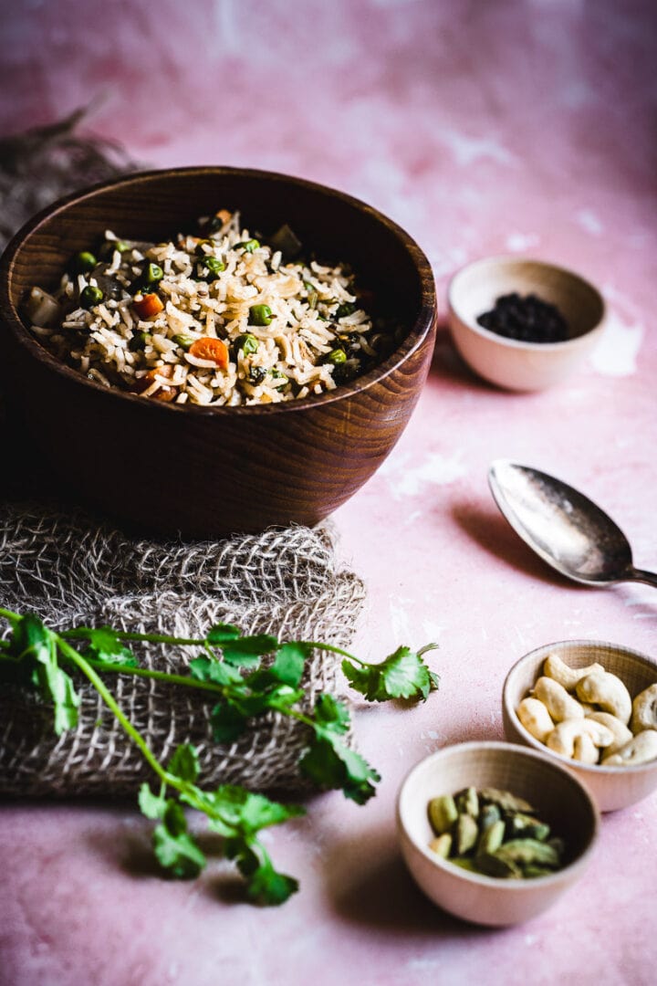 The Best Vegan Biryani