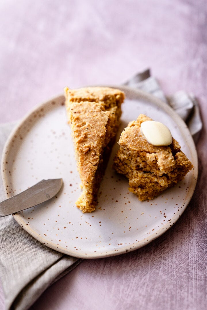 Easy Gluten-Free Vegan Cornbread - MOON and spoon and yum
