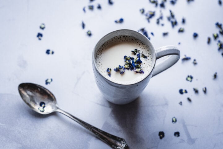 Sweet Violet Moon Milk - MOON and spoon and yum