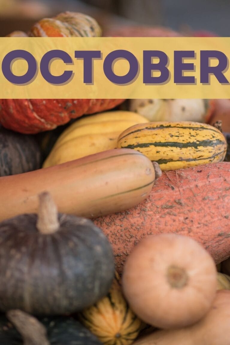 What's in Season? October Produce Guide
