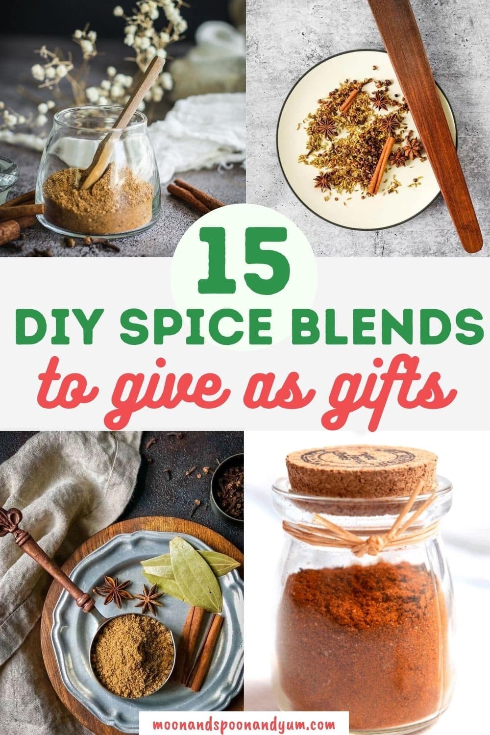 DIY Spice Blends to Give Away as Gifts - MOON and spoon and yum