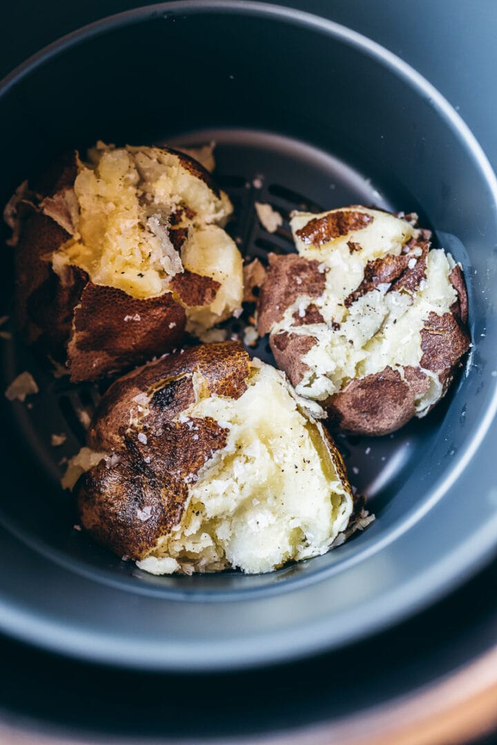 Instant Pot Duo Crisp Pesto Smashed Potatoes