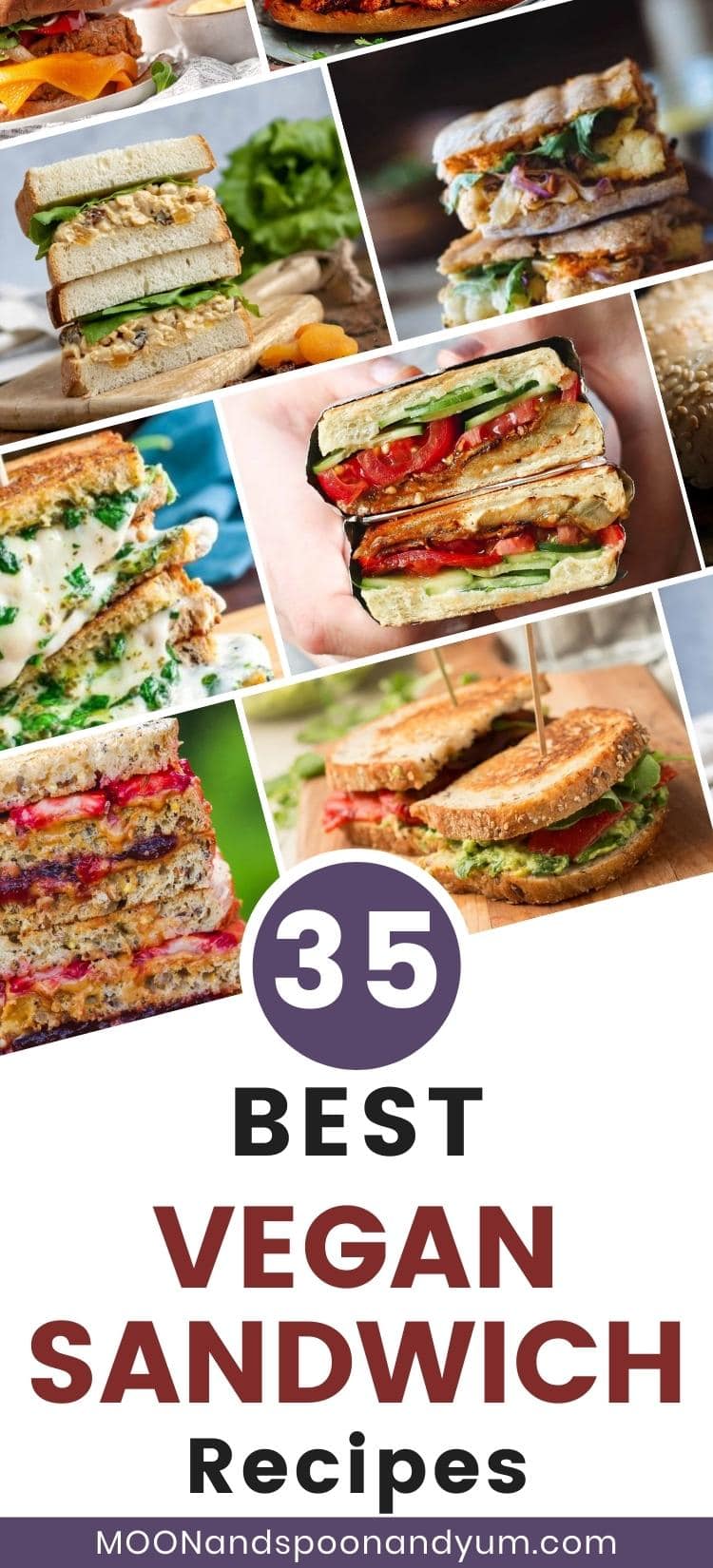 35 Delicious Vegan Sandwiches - MOON and spoon and yum