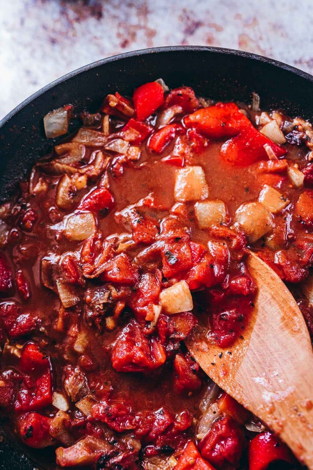 Salsa Brava (Bravas Sauce Recipe) - MOON and spoon and yum