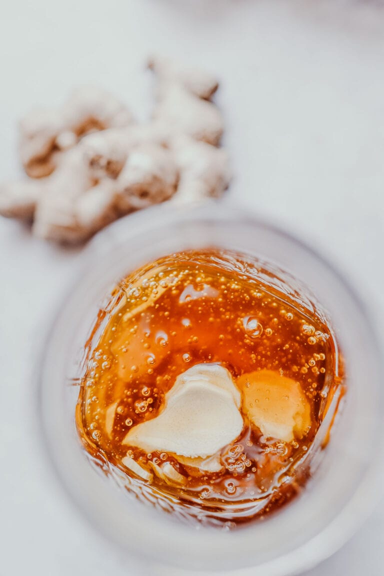 Honey Fermented Ginger - MOON and spoon and yum