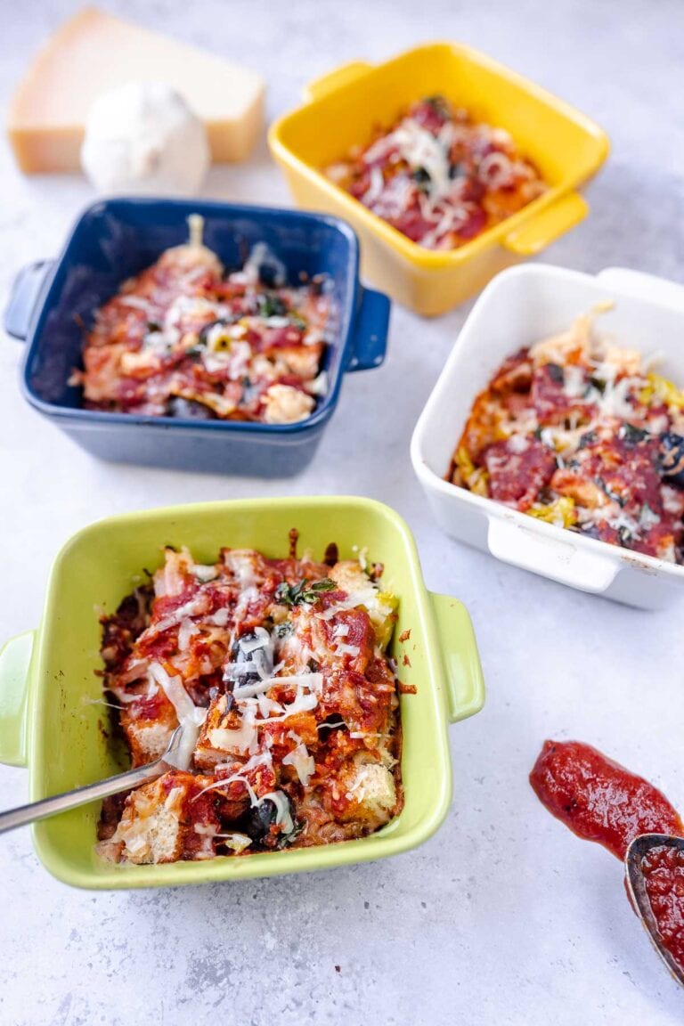 Easy Peasy Pizza Bowls - MOON and spoon and yum