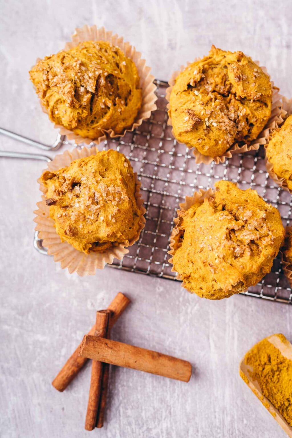 One-Bowl Golden Pumpkin Muffins - MOON and spoon and yum