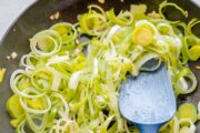 Easy Buttered Sautéed Leeks - MOON and spoon and yum