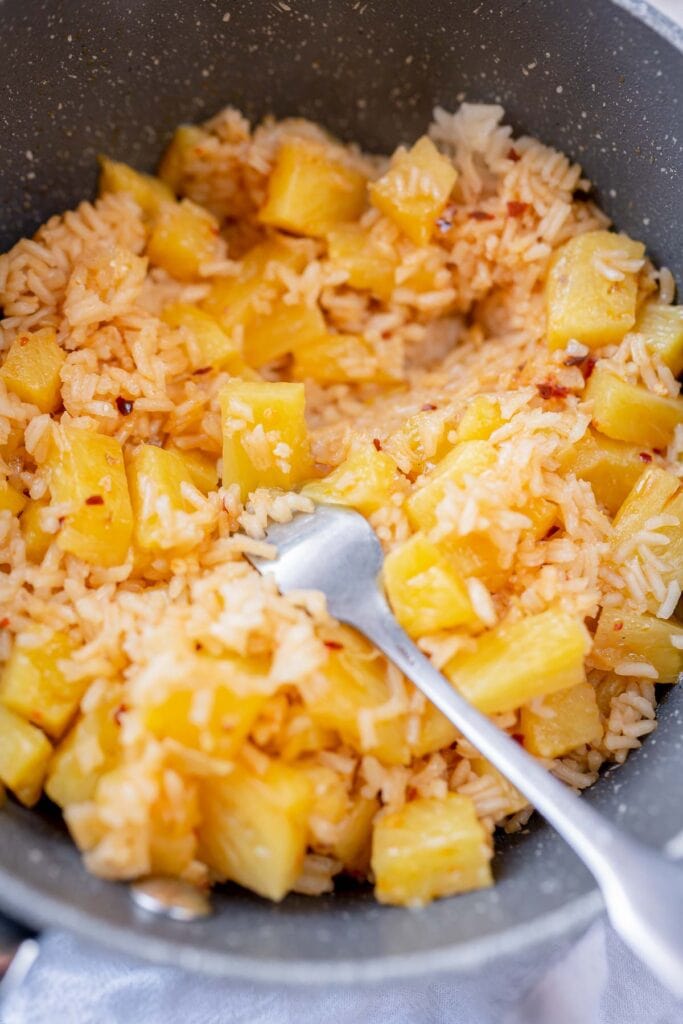 Pineapple Rice - MOON and spoon and yum
