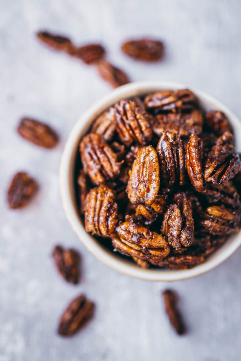 Spicy Candied Pecans - MOON and spoon and yum