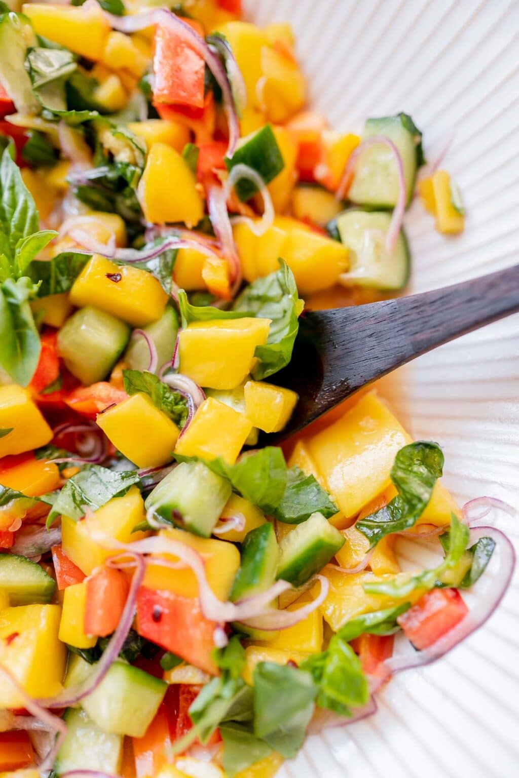 Mango Salad - MOON and spoon and yum