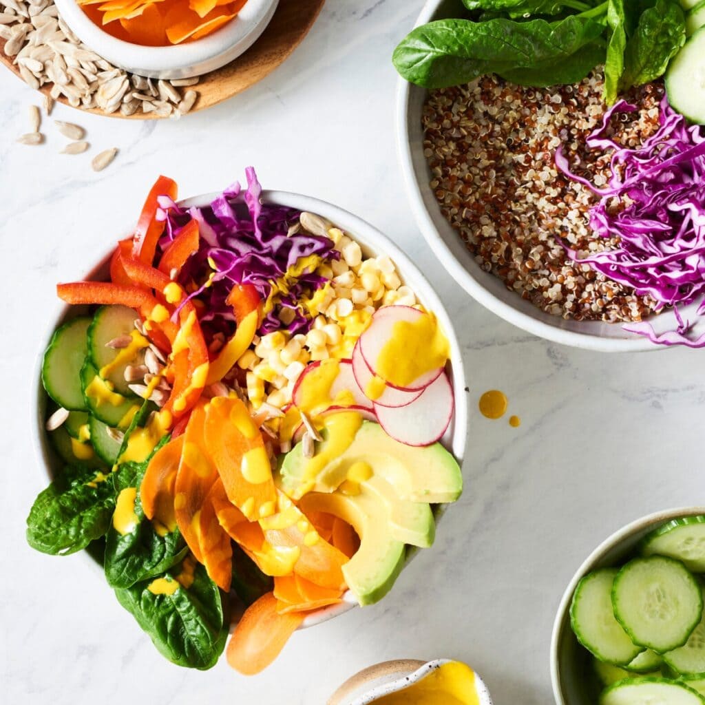 Rainbow Bowl - MOON and spoon and yum