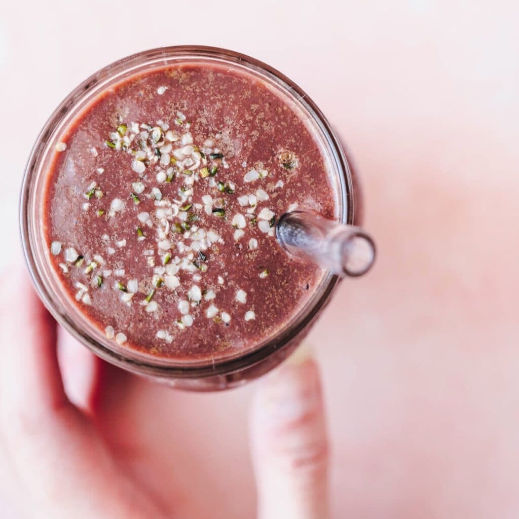 3-Ingredient Acai Smoothie - MOON and spoon and yum
