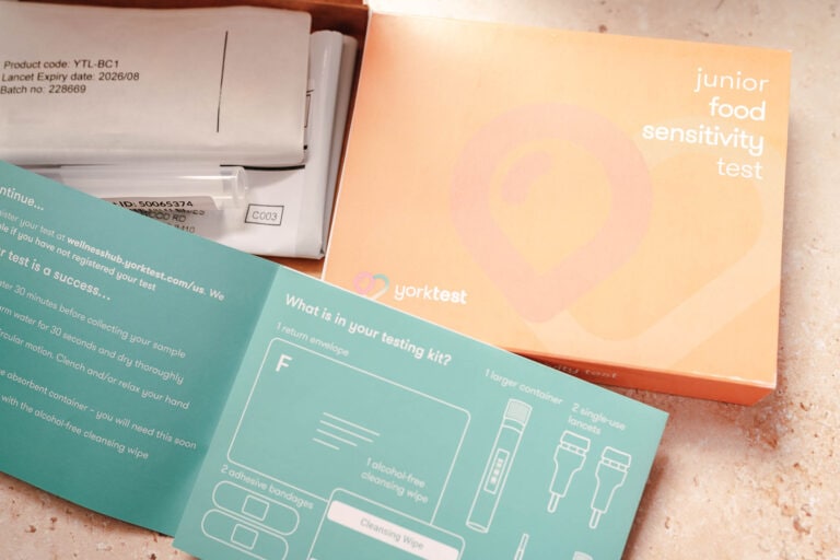 YorkTest Food Sensitivity Test Review - MOON and spoon and yum