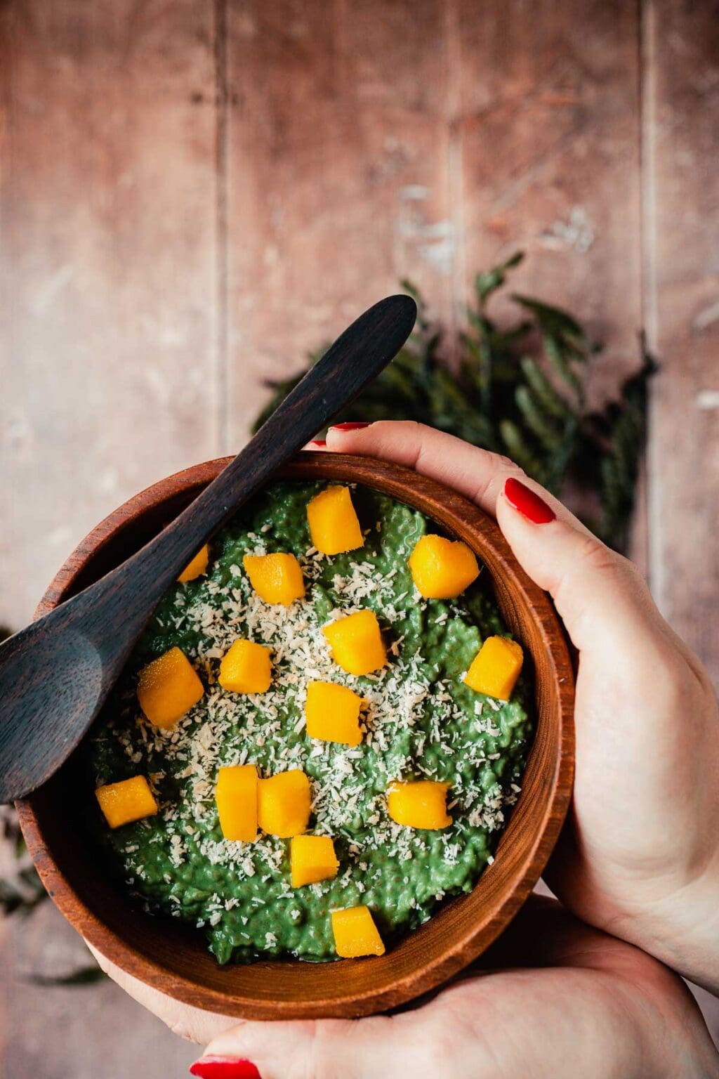 Tropical Green Chia Bowl - MOON and spoon and yum