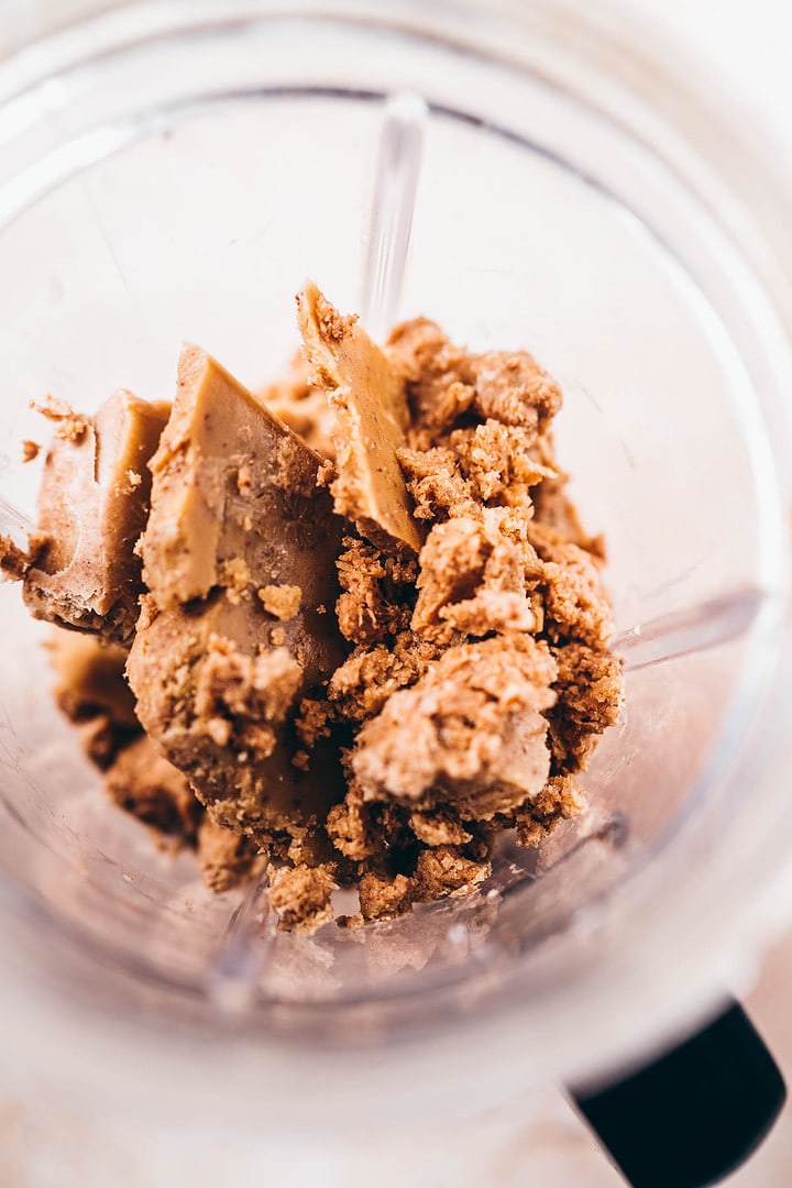 Tahini Chip Cold Brew Shake - MOON and spoon and yum