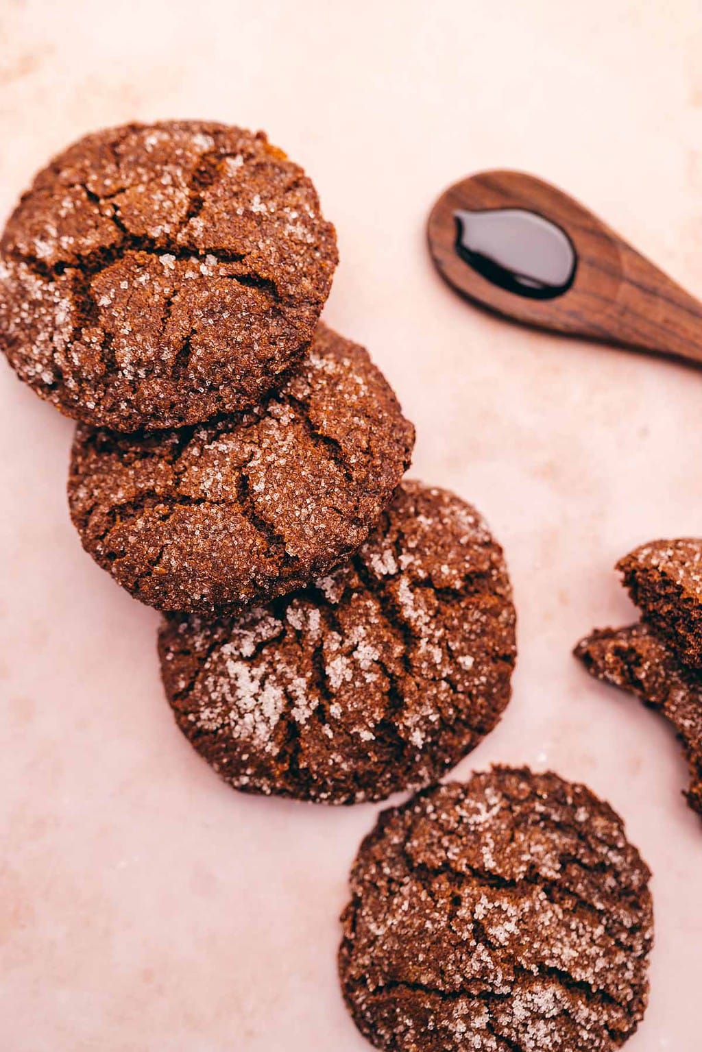 Gluten-Free Molasses Cookies - MOON and spoon and yum