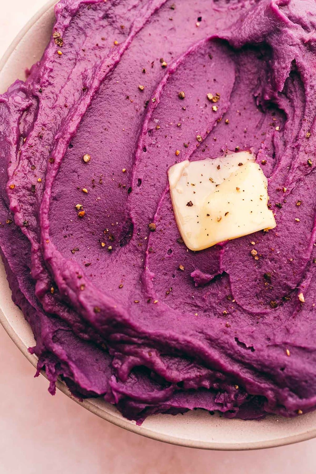 Creamy Mashed Purple Sweet Potatoes - MOON and spoon and yum