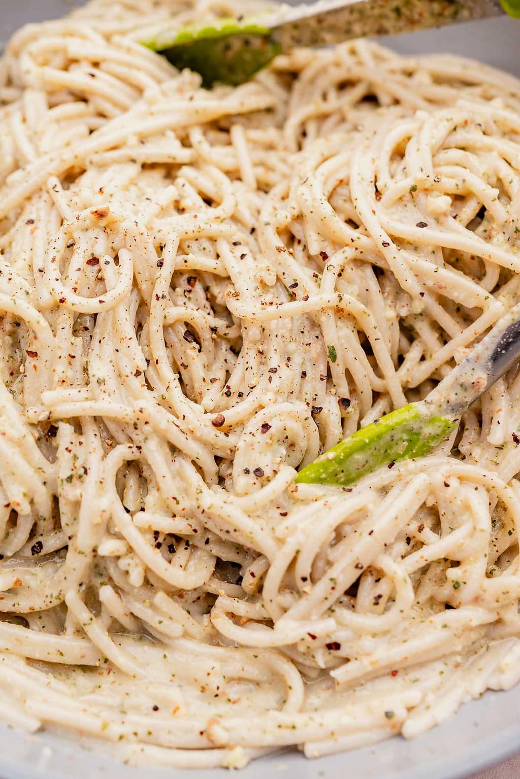 Quick and Easy Oregano Pesto Pasta - MOON and spoon and yum
