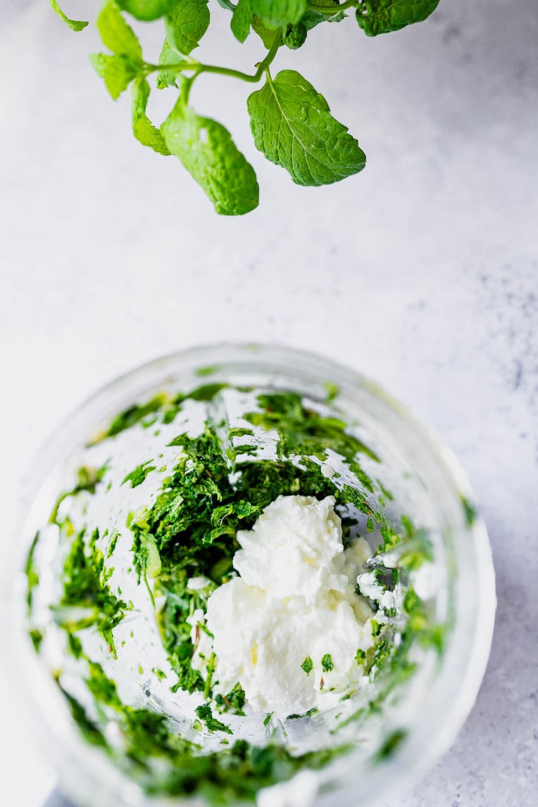 Spicy Yogurt Mint Chutney (Pudina Raita) - MOON and spoon and yum