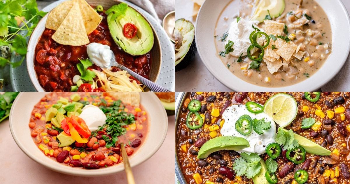 45+ Best Vegetarian Chili Recipes - MOON and spoon and yum