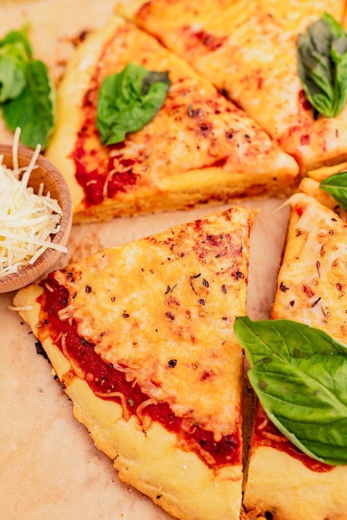 The Best Chickpea Flour Pizza Crust - MOON and spoon and yum