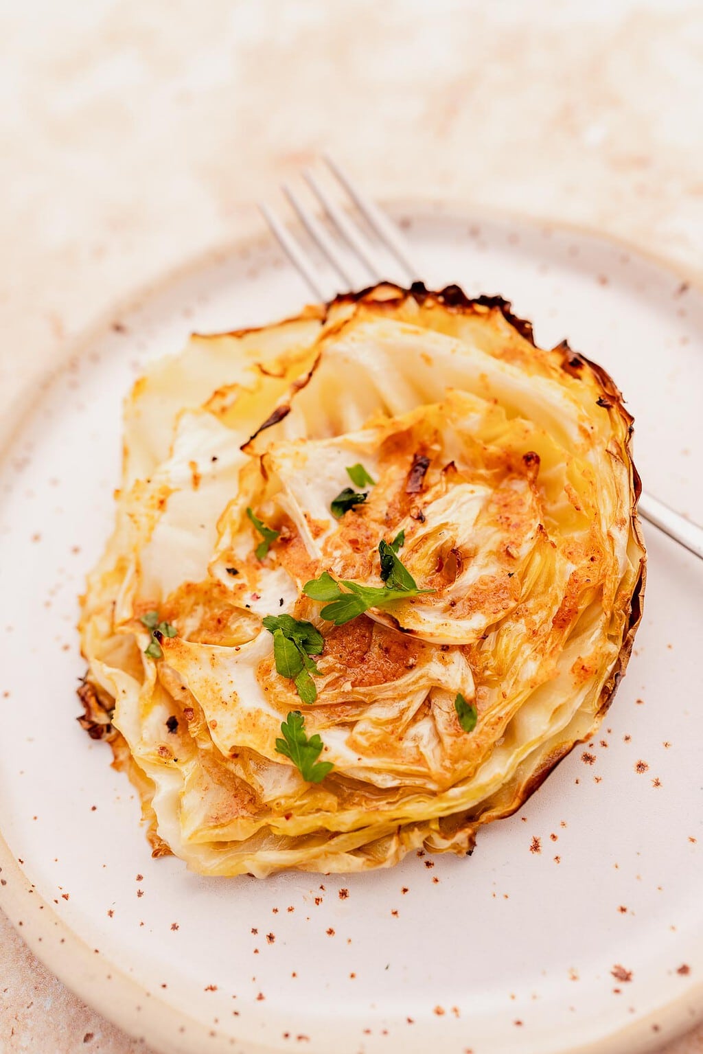 Delicious Roasted Cabbage Steaks - MOON and spoon and yum