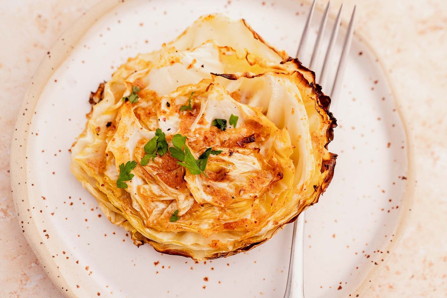 Delicious Roasted Cabbage Steaks - MOON and spoon and yum