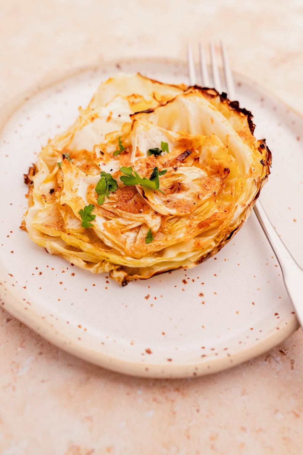 Delicious Roasted Cabbage Steaks - MOON and spoon and yum