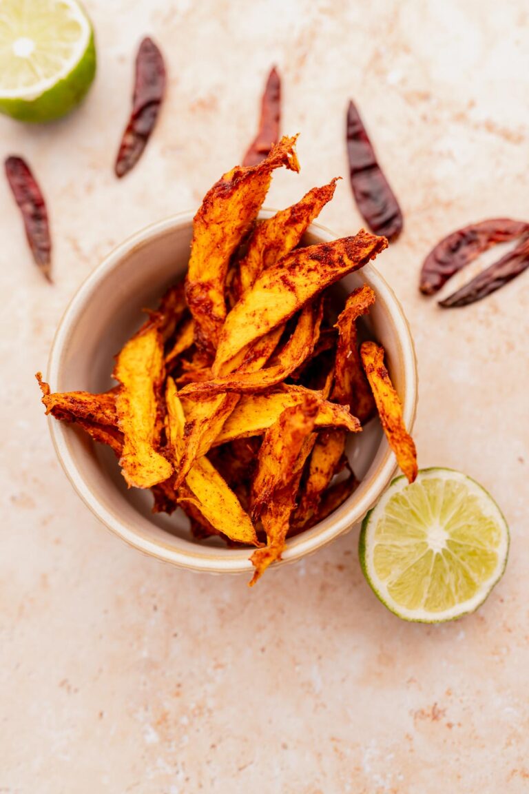 How to Dehydrate Mango - Dried Chili Lime Mango Recipe! - MOON and ...