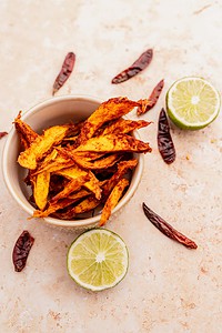 How to Dehydrate Mango - Dried Chili Lime Mango Recipe! - MOON and ...