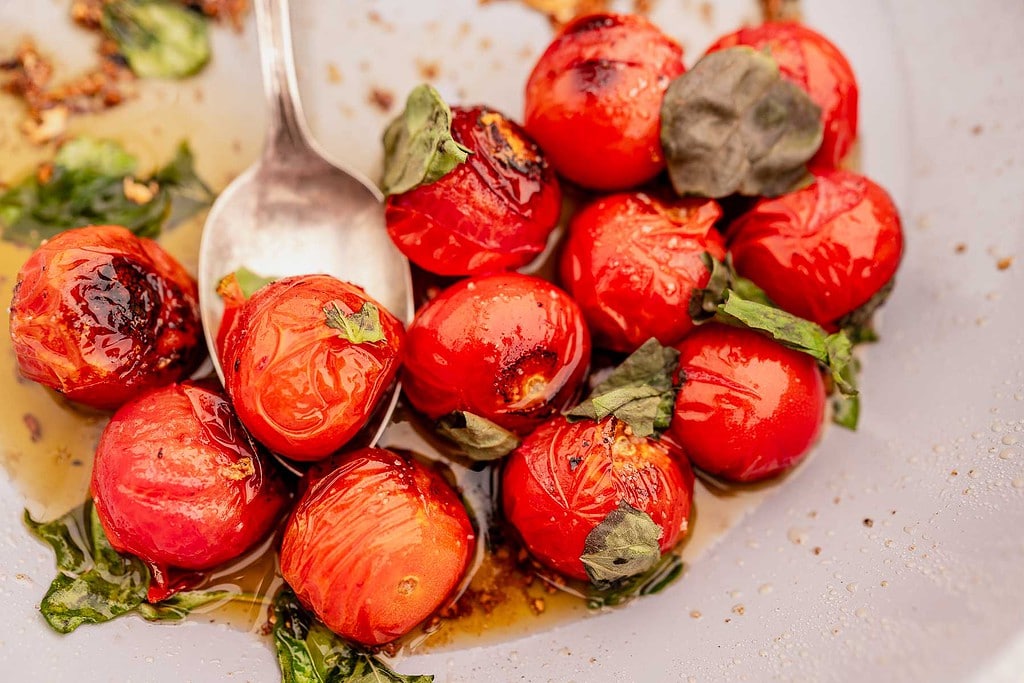 Scrumptious Blistered Tomatoes - MOON and spoon and yum