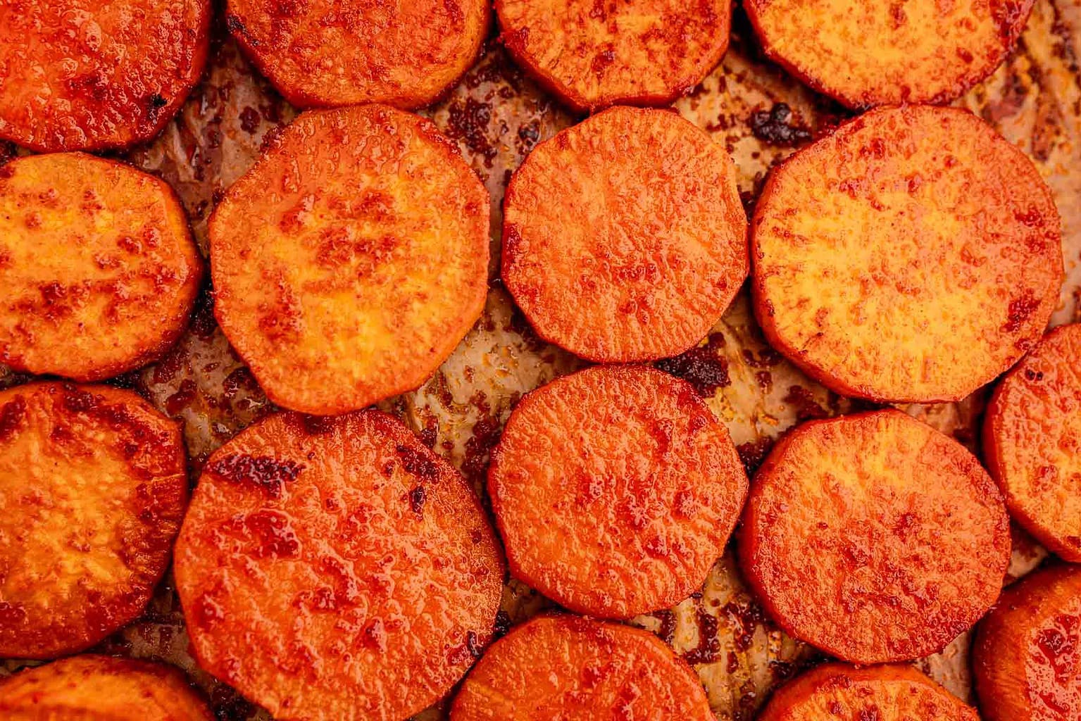 Oven Baked Sweet Potato Slices - MOON and spoon and yum