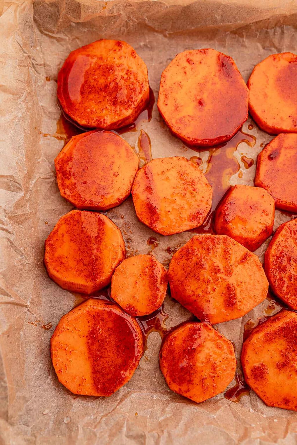 Oven Baked Sweet Potato Slices - MOON and spoon and yum