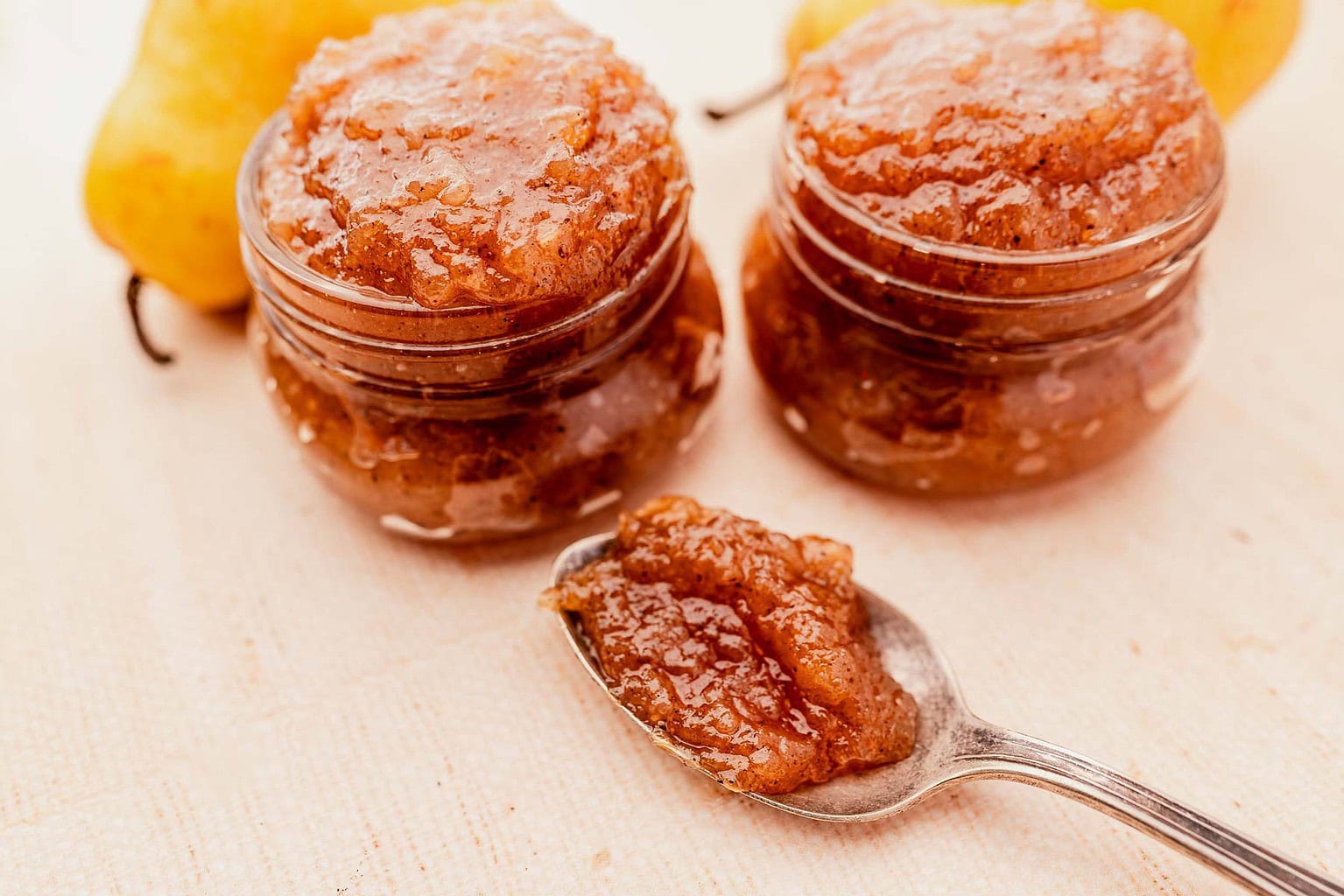 Easy Homemade Pear Jam - MOON and spoon and yum
