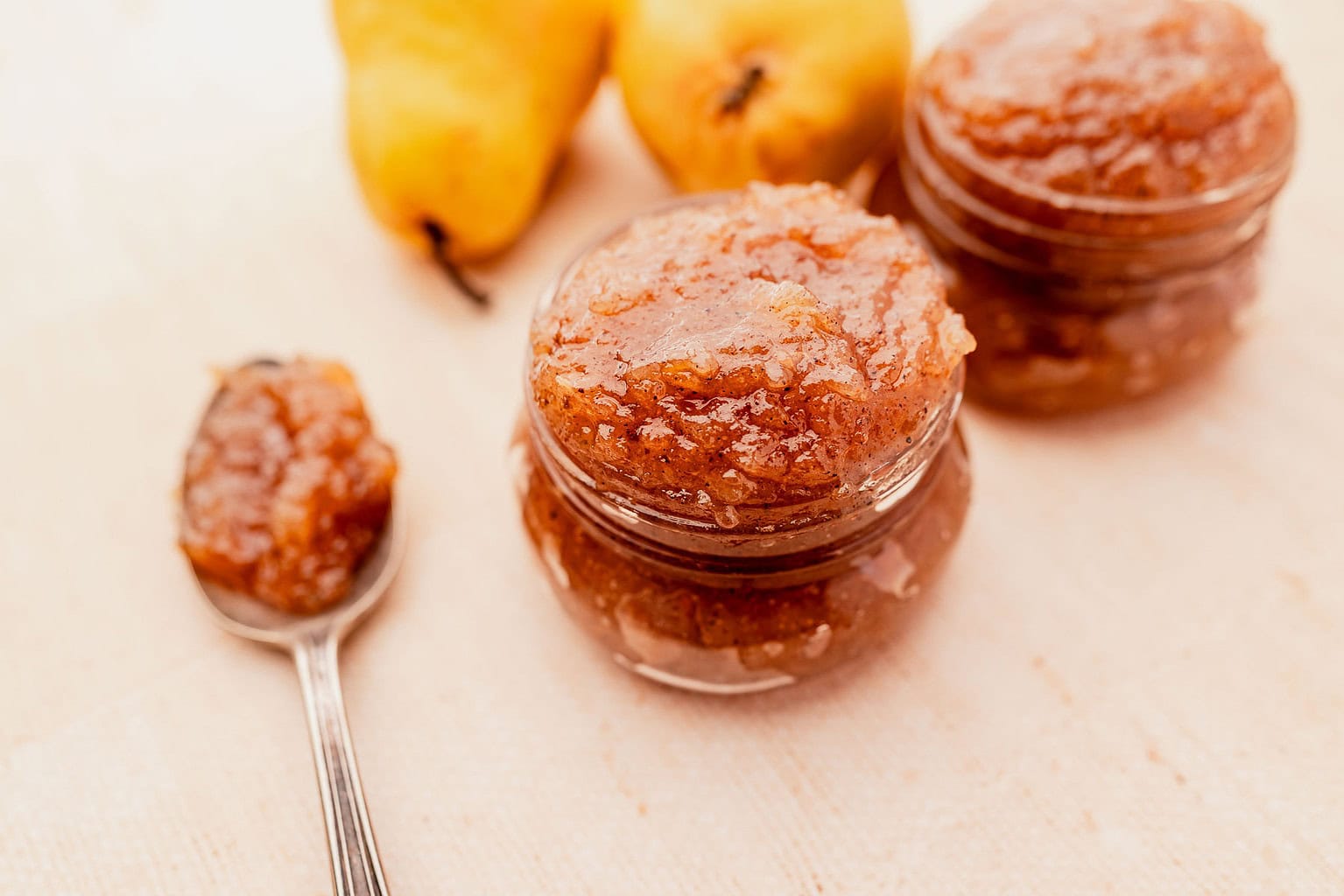 Easy Homemade Pear Jam - MOON and spoon and yum