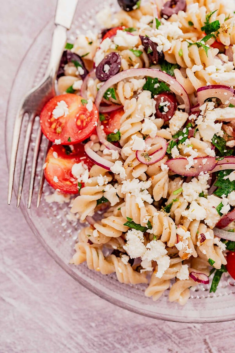 One-Pot Greek Pasta - MOON and spoon and yum