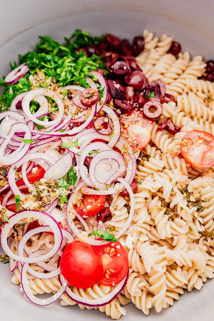 One-Pot Greek Pasta - MOON and spoon and yum
