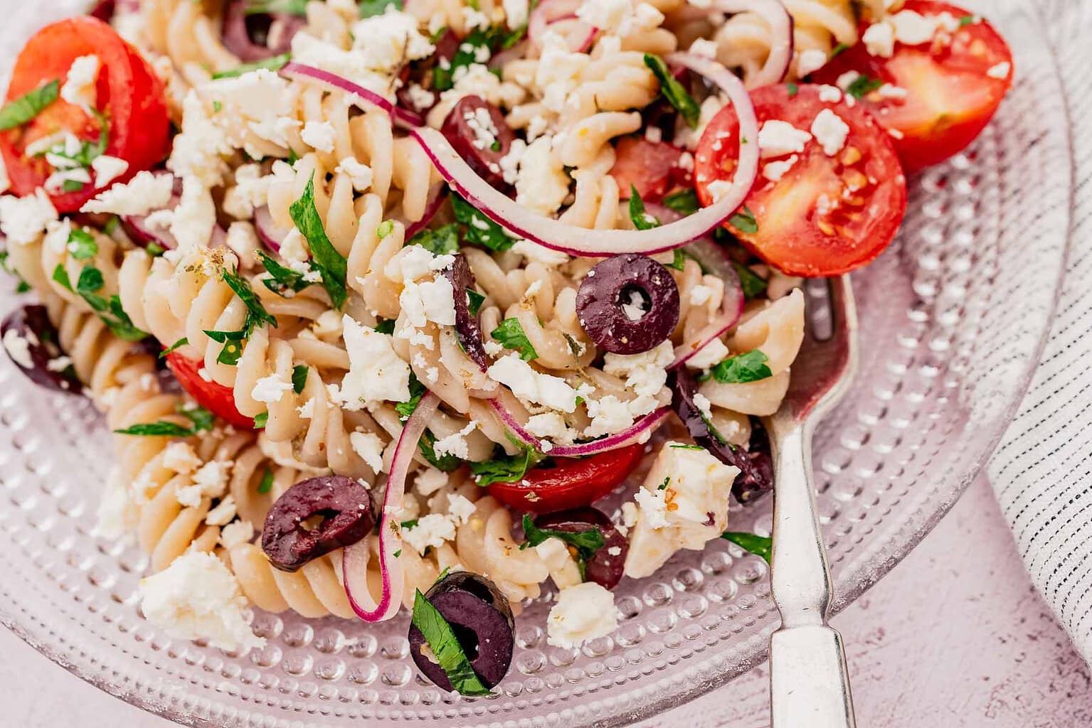 One-Pot Greek Pasta - MOON and spoon and yum