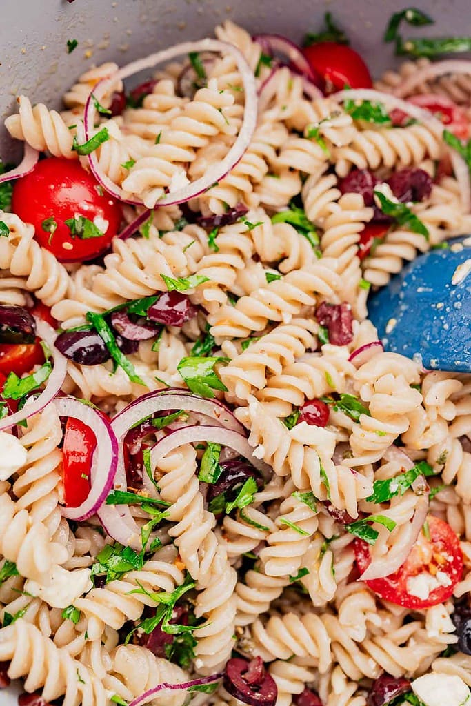 One-Pot Greek Pasta - MOON and spoon and yum