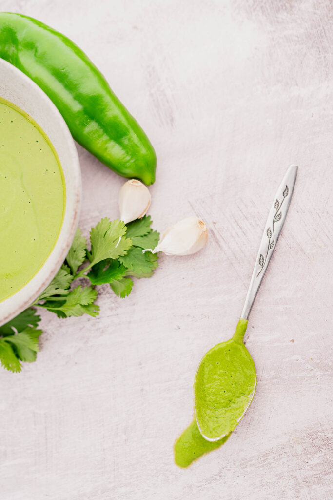 Mojo Verde (Canarian Green Sauce) - MOON and spoon and yum