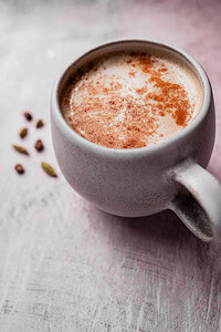 Creamy Chai-Spiced Coffee Recipe - MOON and spoon and yum