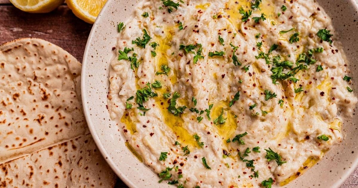 Mutabal Recipe (The Creamiest Middle Eastern Eggplant Dip)
